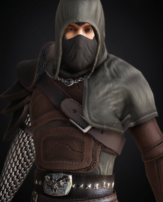 Rogue Armor - CGwork